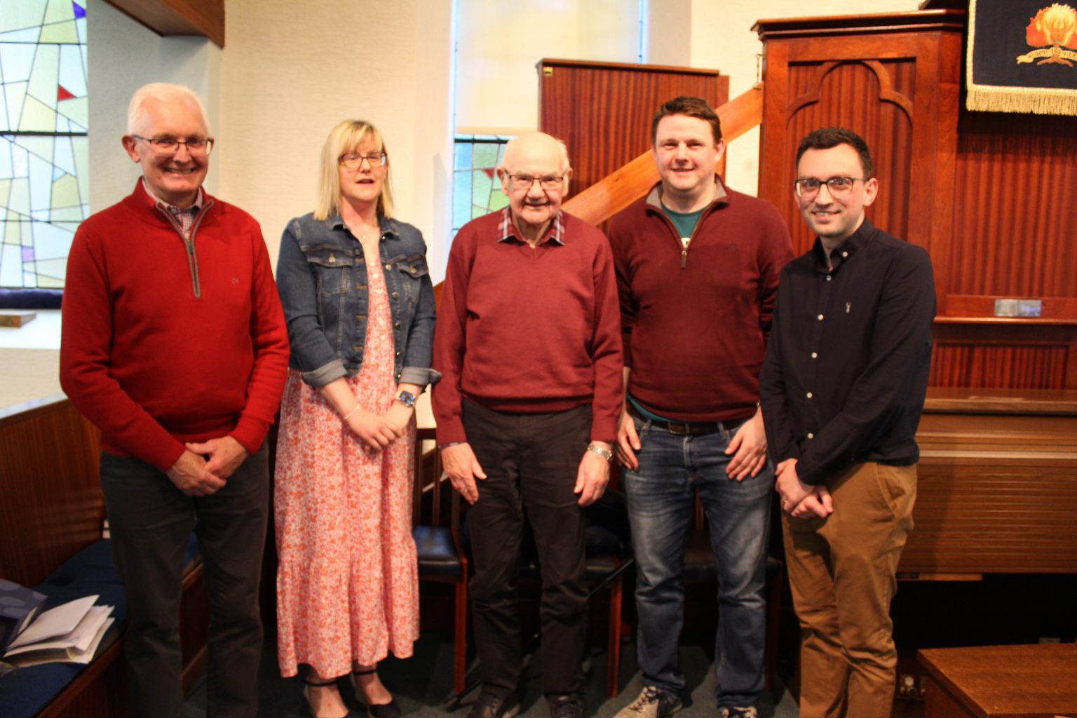 Acknowledgement of Service // May 2024 – Buckna Presbyterian Church
